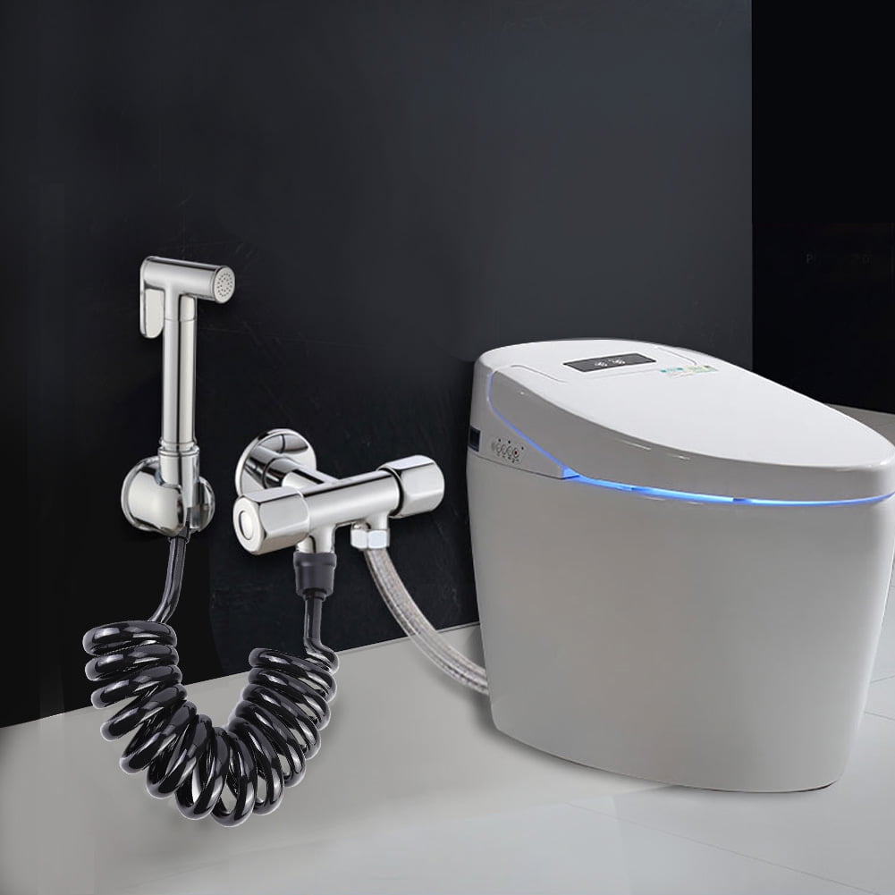 Ccdes Bidet Sprayer Accessory,Black Household Bathroom Toilet PU ...