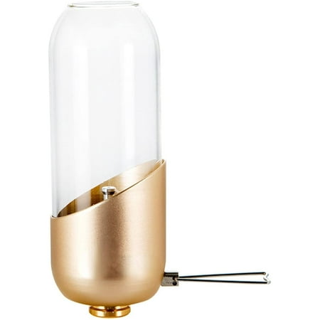 Camping Lamp Clear Glass Gas Lantern Capsule Shaped Portable Gas Lights ...