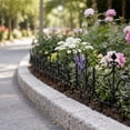 Werulen 40x25.5cm Garden Border Fence Sturdy Interlocking Structure ...