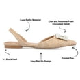 Journee Collection Womens Hannae Sling Back Pointed Toe Flats - Walmart.com
