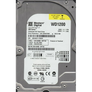 WD1600AAJS-00PSA0, DCM EHRNNTJCA, Western Digital 160GB SATA 3.5 Hard ...