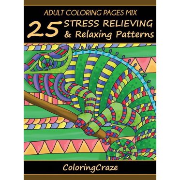 Anti-Stress Art Therapy: Coloring Books For Adults Volume 6: 40 Stress ...