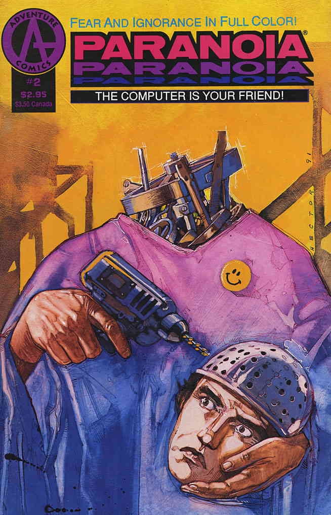 Paranoia (Adventure) #2 VF ; Adventure Comic Book - Walmart.com