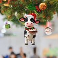 2D Acrylic Cow Ornament For Indoor Seasonal Display Farm Animal ...