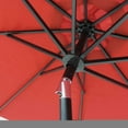 Island Umbrella Mirage 9-ft Octagonal Market Umbrella with Olefin ...