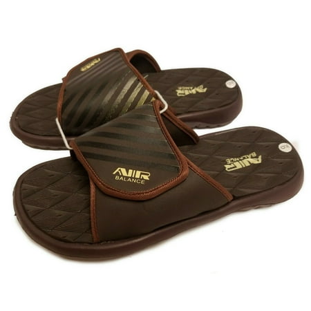 Air Balance Men's Slide Sandal (Brown / Beige, 12(M) US) | Walmart Canada