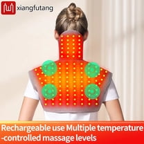 HoMedics Full Back and Neck Massaging Body Roll with Heat and Variable ...