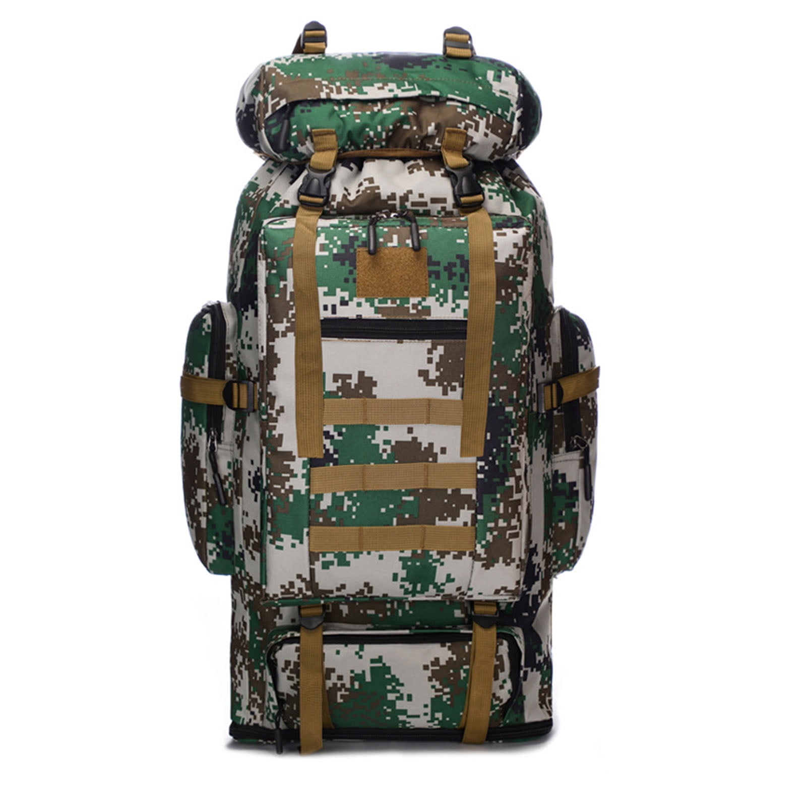 COOLL 100L Camping Backpack Heightening Expansion Unisex Portable Water ...