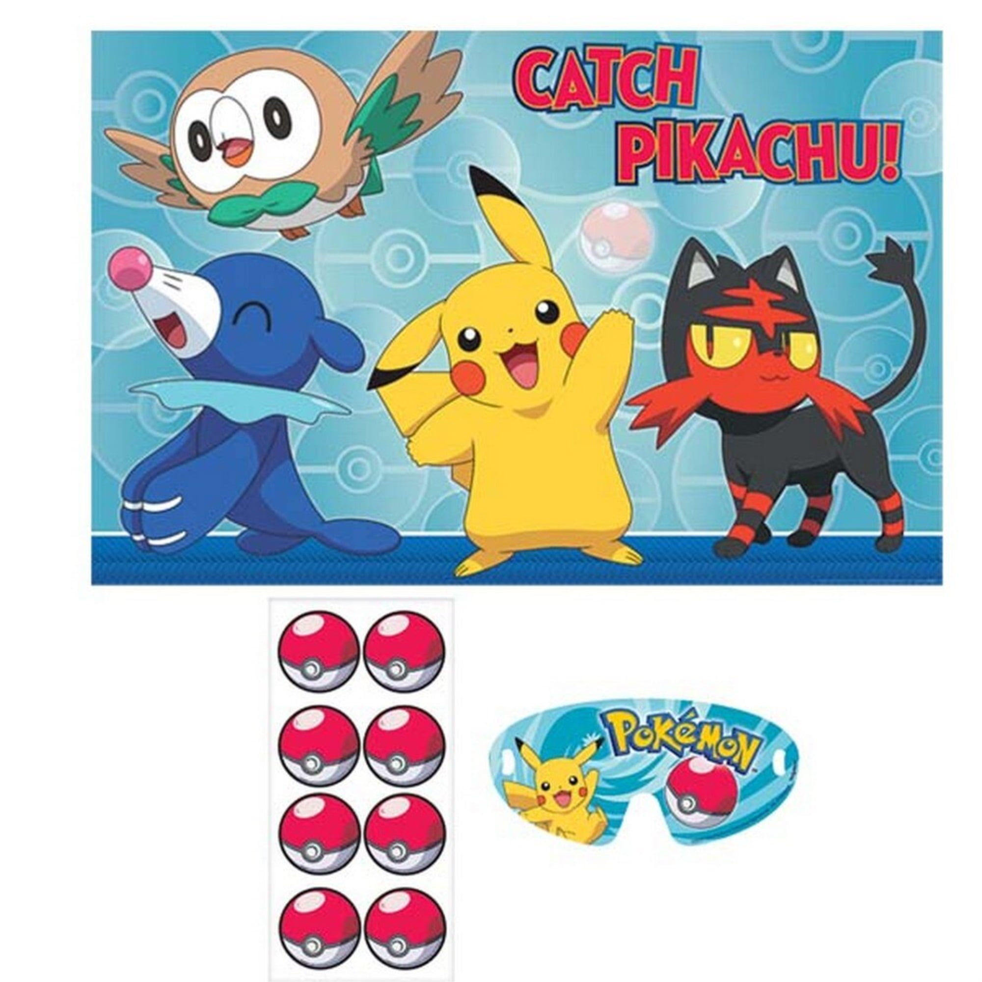 Pokemon Catch Pikachu Party Game - Walmart.com