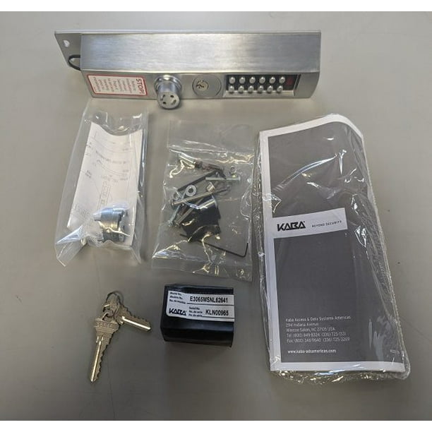 KABA E-Plex Electronic Locks 3000 Narrow Stile Mortise Dlatch E3065MSNL ...
