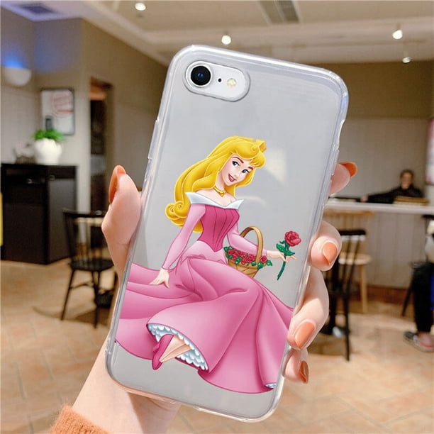 Funda transparente de Mickey, Minnie Mouse, Daisy, Pato Donald, Stitch ...
