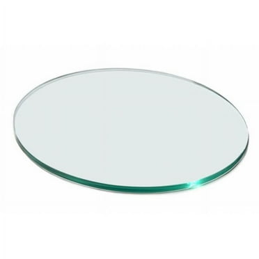 vidaXL Table Top Glass Top Round Table Top Replacement for Coffee Side ...