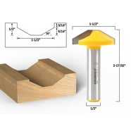 Ogee CNC Cabinet Door Rail & Stile Router Bit - 1/2" Shank - Yonico ...