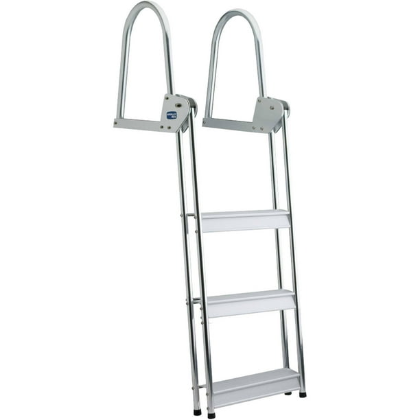 Garelick Anodized Aluminum Dock/Raft Ladder - Flip-Up - Walmart.com
