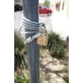 Abus Keyed Padlock, 19/32 in,Rectangle,Gold 55/30 KA - Walmart.com