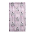 Bow and Zebra Pattern Door Curtain Sheer Privacy Light Filtering Window ...