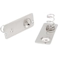20-Pack AA Battery Spring Contact Plates - Nickel-Plated Steel Positive ...