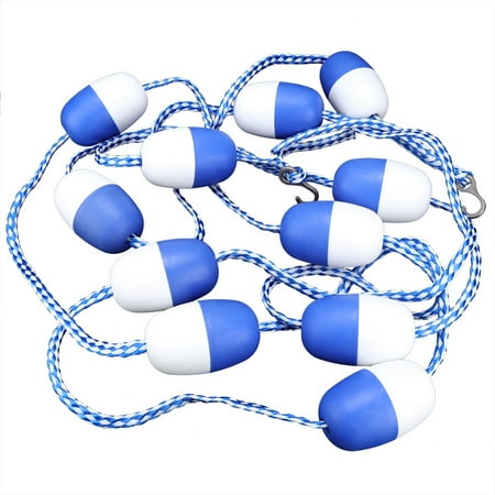 FAGINEY Safety Floating Rope,Lane Line,5m Swimming Pool Safety Divider ...