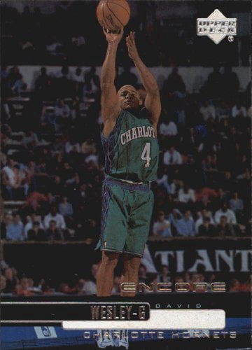 1999-00 Upper Deck Encore #9 David Wesley NBA Basketball Trading Card ...