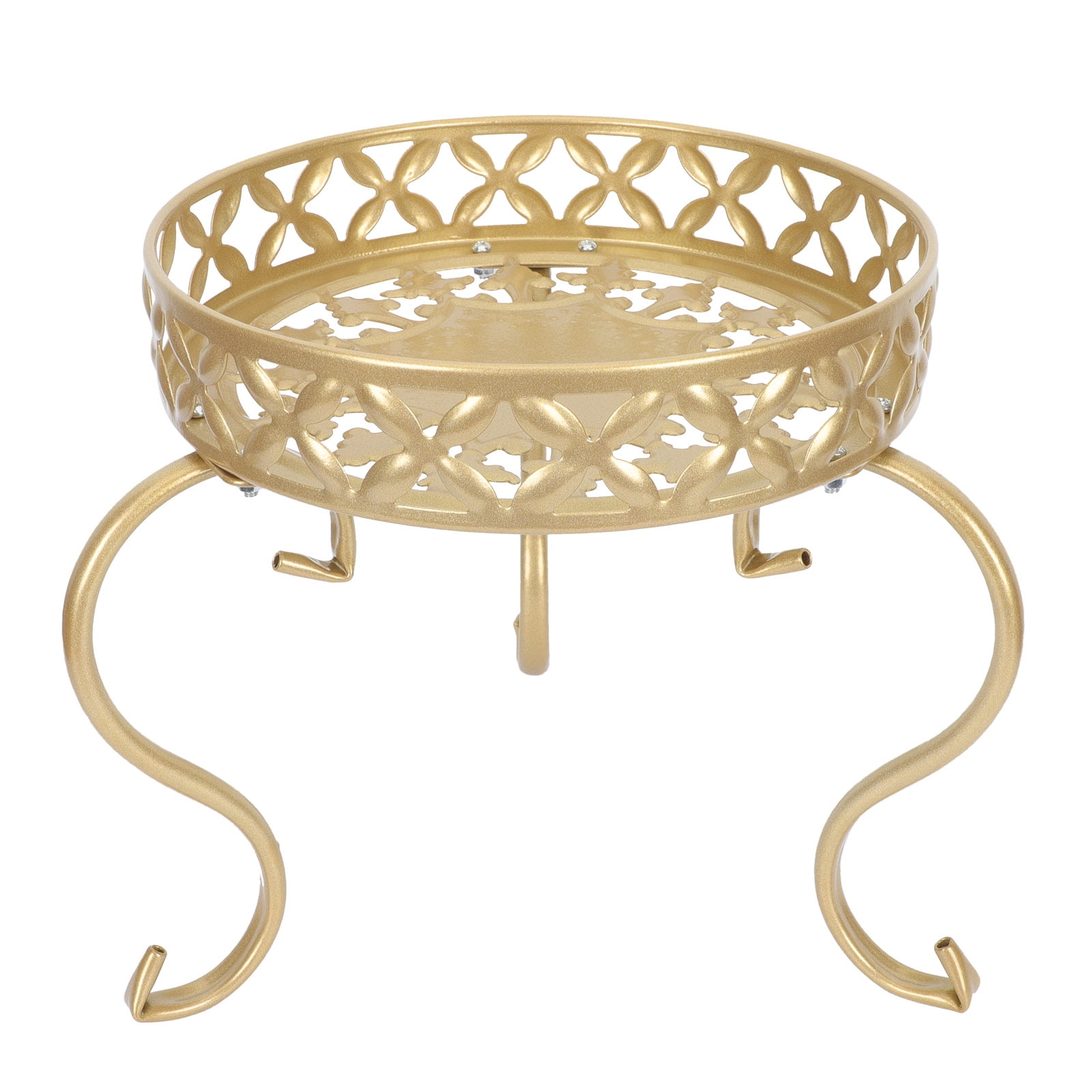 Click here for Operageca Tea Table Golden 1pcs 10.2x9.8in Iron 26... prices