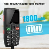artfone C1+4G VoLTE SIM-Free & Unlocked Mobile Phones, Senior Basic Big Button Mobile Phones C1 ...