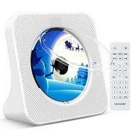 Bluetooth CD Player, Wall Mountable CD Player with Speakers, CD Player ...