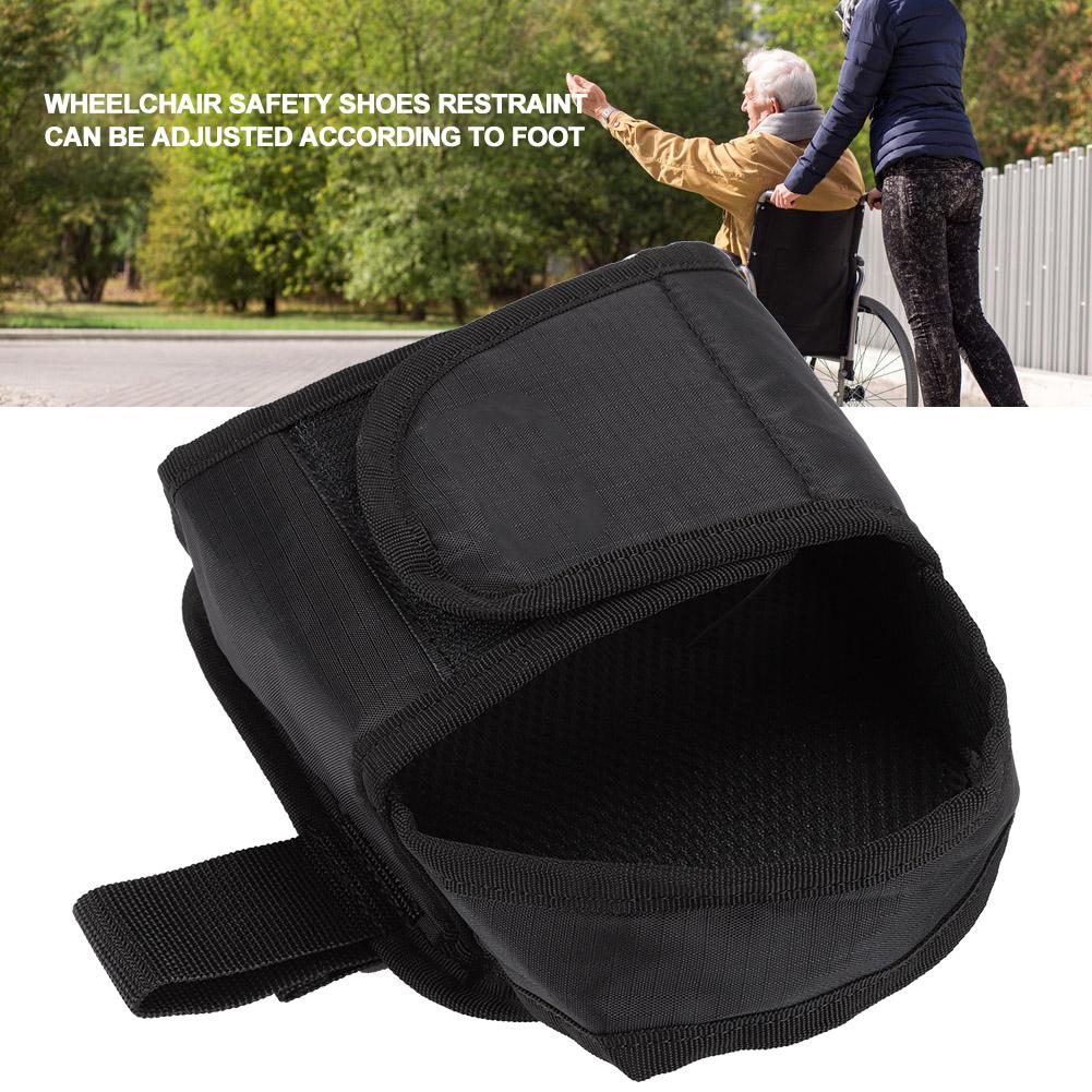 Octpeak Nylon Wear-Resistant Anti-Slip Wheelchair Footrests Fixed Shoes ...