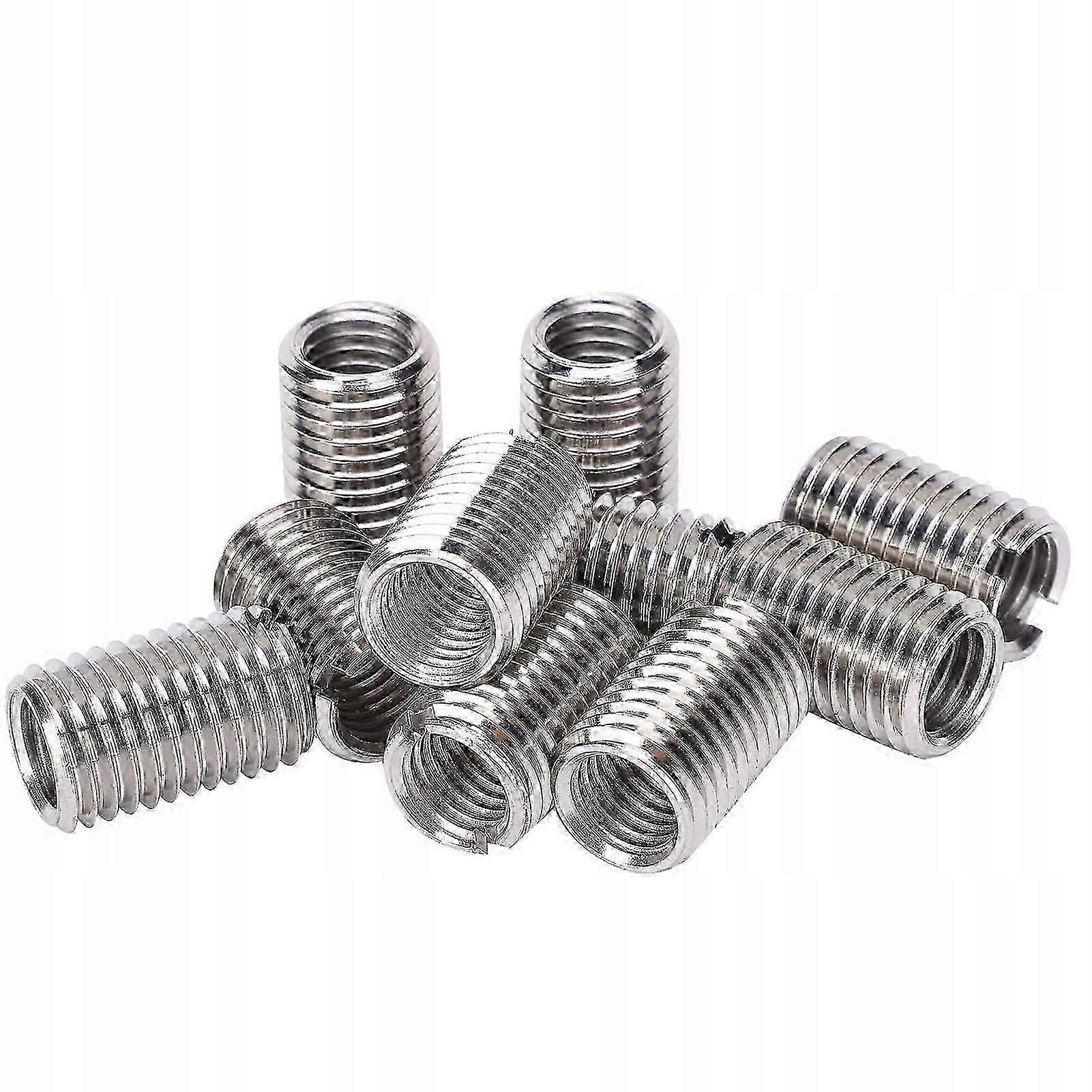 10x M8 to M6 Thread Repair Bushings 20mm Stainless Steel Reducer ...
