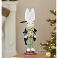 Kurt Adler 18-Inch Hollywood™ White Rabbit Nutcracker - Walmart.com