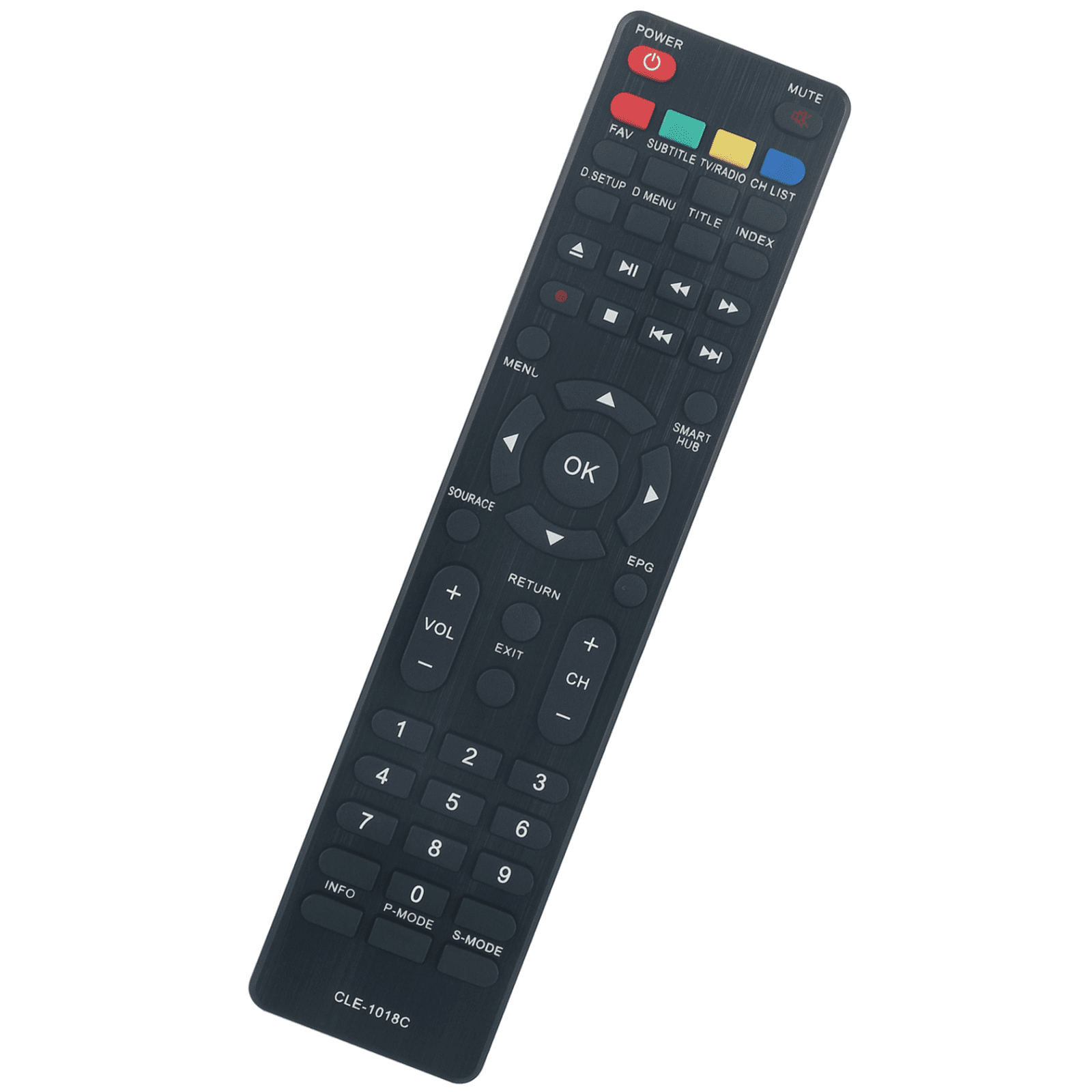 CLE-1018C Replace Remote Control for Hitachi LED TV VZ604000 VZ506000 ...