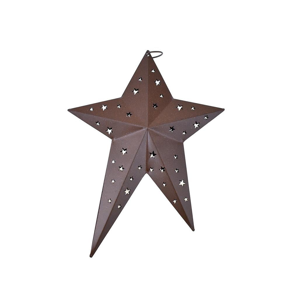 Metal Star with Cutouts Christmas Ornament, 8-Inch - Walmart.com