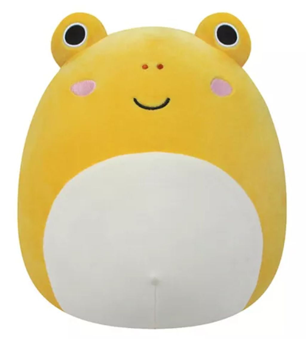 Squishmallow Kellytoy Plush 12" Leigh The Yellow Toad Frog - Walmart.com