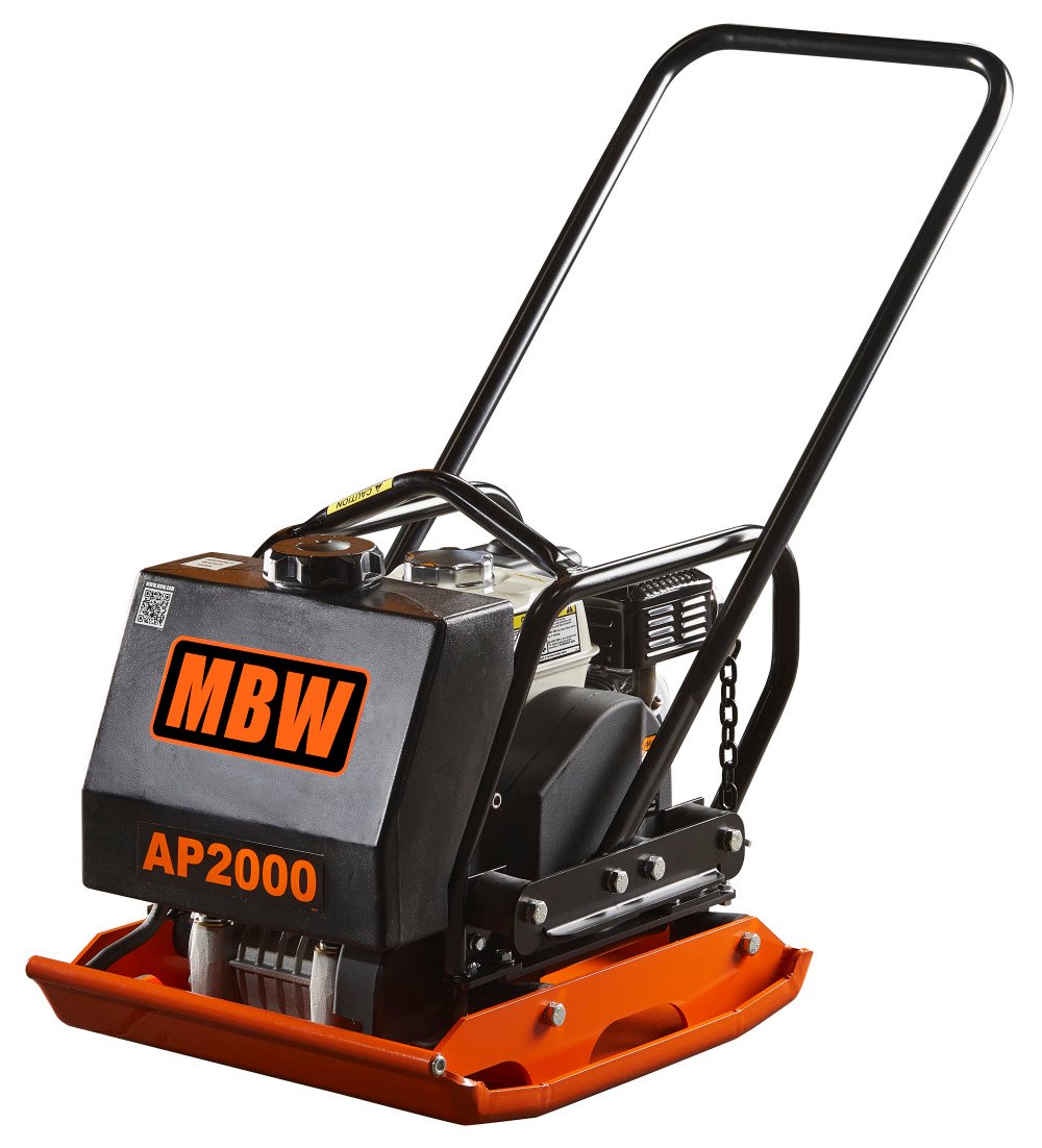Mbw Ap2000 168Lb Plate Compactor With Water Tank And Honda Gx160 Engine ...