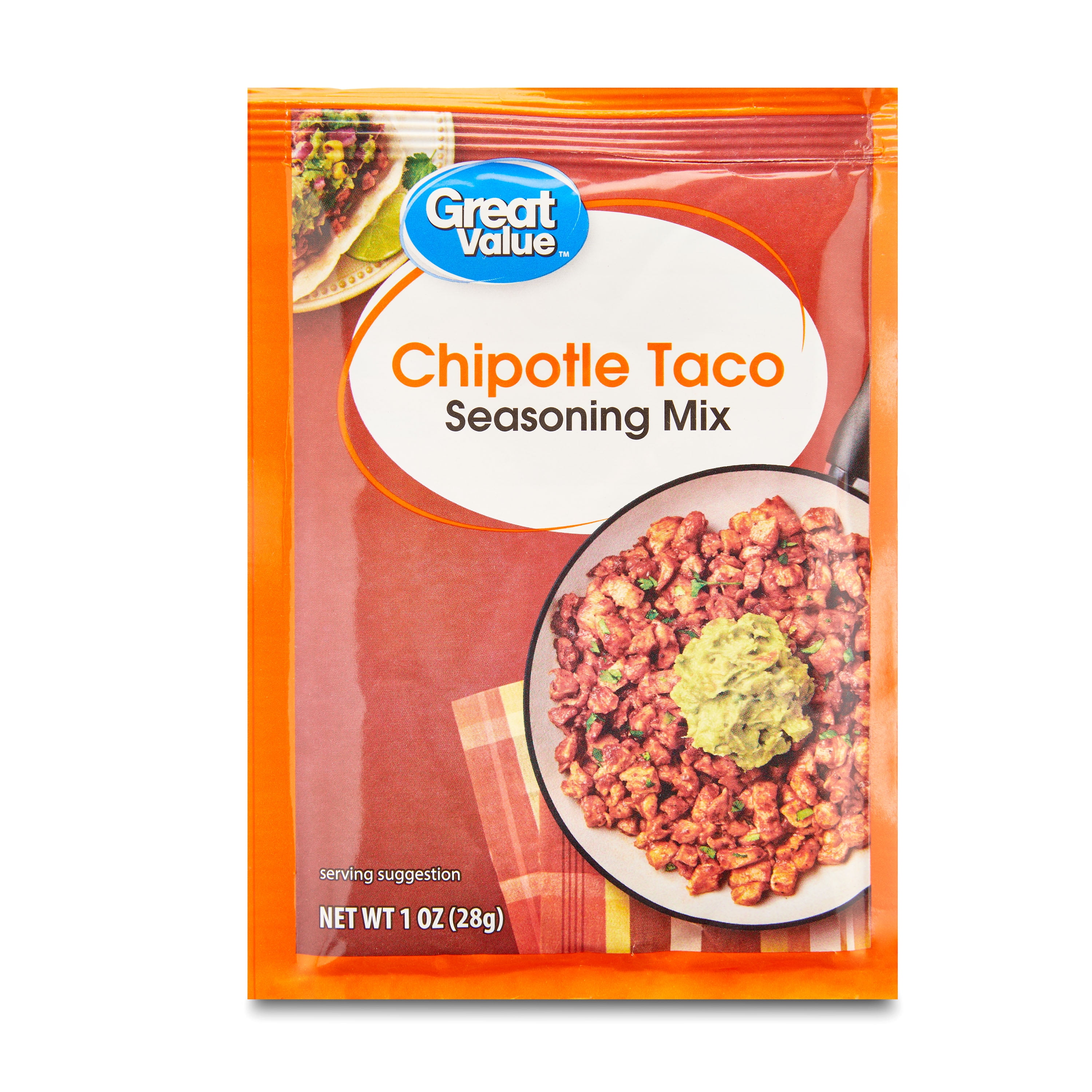 Great Value Chipotle Taco Seasoning Mix, 1 oz - Walmart.com