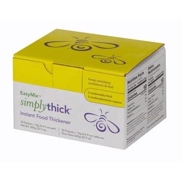 SimplyThick® Easy Mix™ Nectar Consistency Food and Beverage Thickener ...
