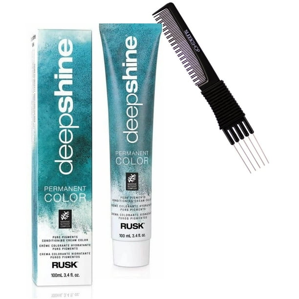 Rusk DEEPSHINE , 6.000NC , Permanent Cream Haircolor, Pure Pigments ...