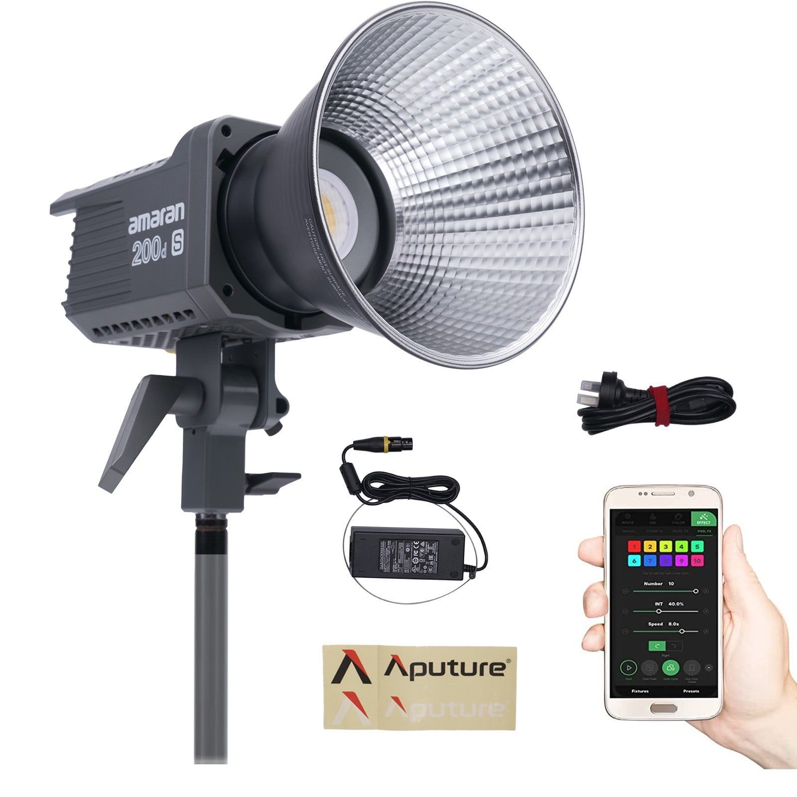 Aputure Amaran 200d S 200d-s 200ds 200W Daylight LED Video Light Point ...