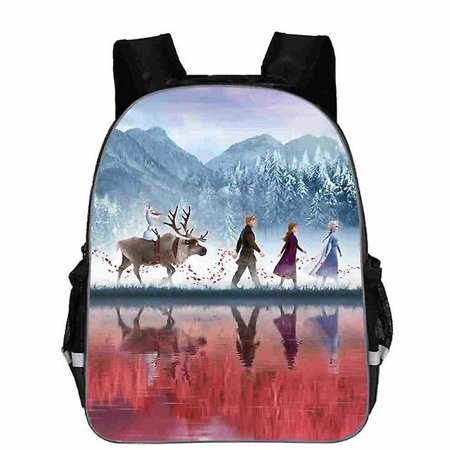 Frozen Princess Elsa Backpack Girls Cartoon School Bag Baby Children ...