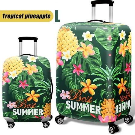 18-32inch Tropical pineapple Luggage Suitcase Cover Protective Bag ...