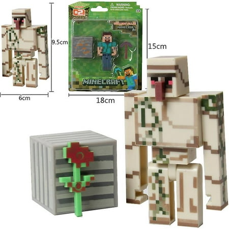 Minecraft Toy Doll Building Blocks Doll Villagergolem | Walmart Canada
