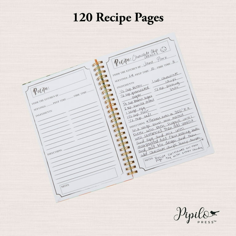 Recipe Book Page