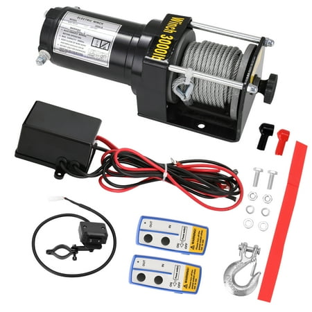 Electric Winch 12.0V/24V Vehicle Mounted Winch Off-road Vehicle Winch ...