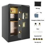 First Alert Deluxe Locking Steel Security Box, 3031F - Walmart.com