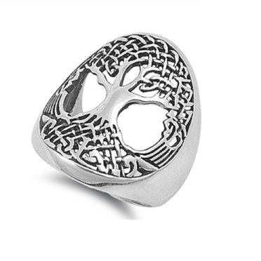925 Sterling Silver Five Elements Ring Size 8 - Walmart.com