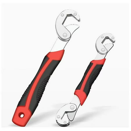 FanShow Adjustable Multi-function Nut Wrenches 2-piece Universal Wrench ...