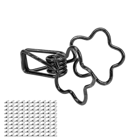 Mini Paper Clips, Compact Portable Metal Iron Binder Clips For Clothes ...