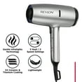 Revlon Dry Max 1875W Infrared Hair Dryer, Silver - Walmart.com