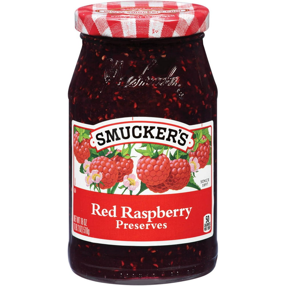 Smucker's Red Raspberry Preserves, 12 Oz - Walmart.com - Walmart.com Smucker's Red Raspberry Preserves, 12 Oz - Walmart.com - Walmart.com