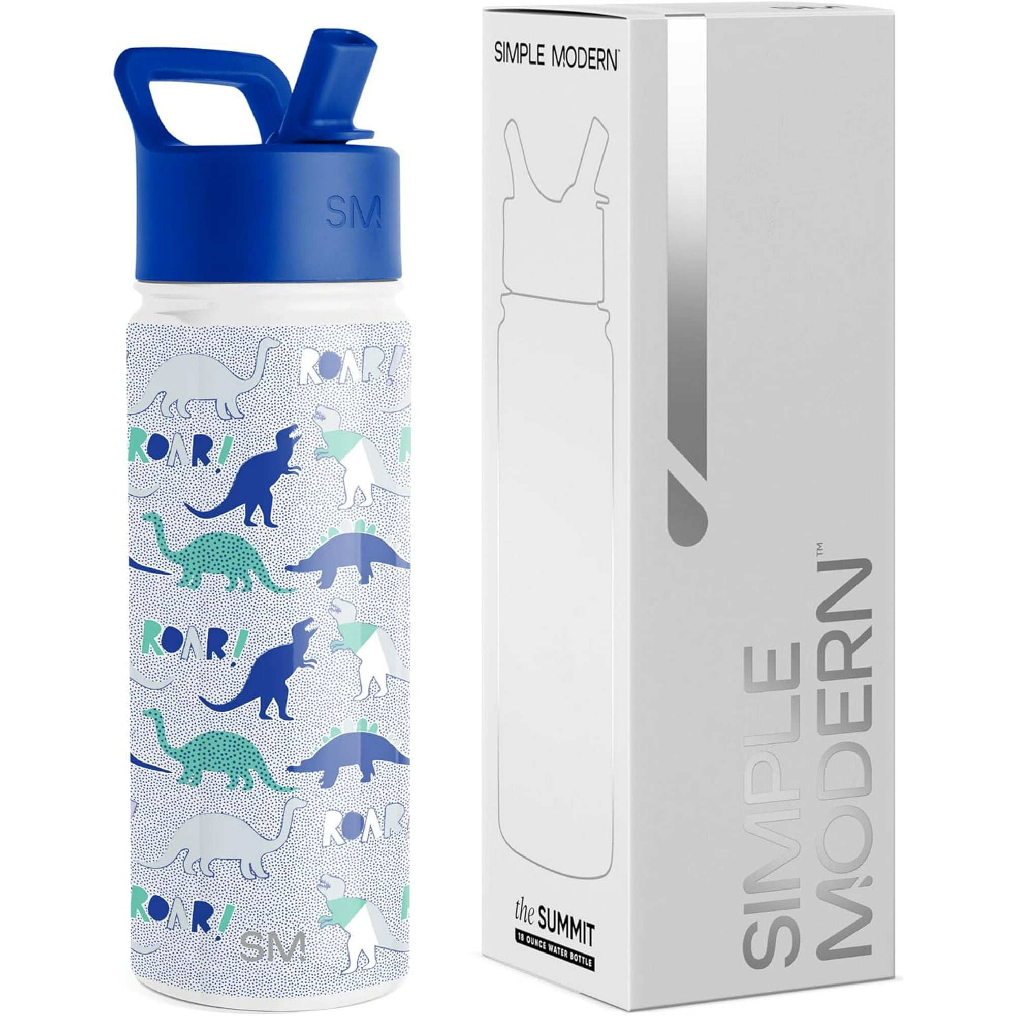 Click here for Siabc-Kids Water Bottle With Straw Insulated Stain... prices