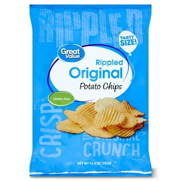 Great Value Barbecue Flavored Potato Chips, 7.75 oz - Walmart.com